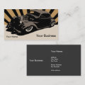 Flying Piston Hot Rod Business Card | Zazzle