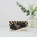 Flying Piston Hot Rod Business Card | Zazzle
