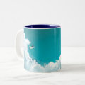 Flying Stingray Two-Tone Coffee Mug | Zazzle