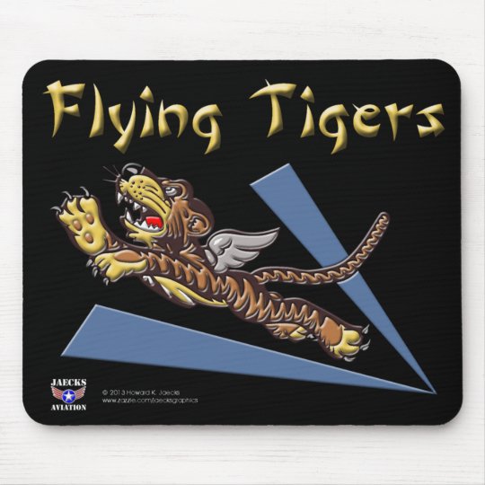 Flying Tigers Logo Mousepad | Zazzle.com