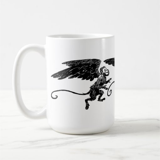 Flying Winged Monkey Mug Wizard of Oz cup | Zazzle
