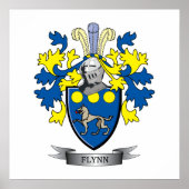 Flynn Coat of Arms Poster | Zazzle