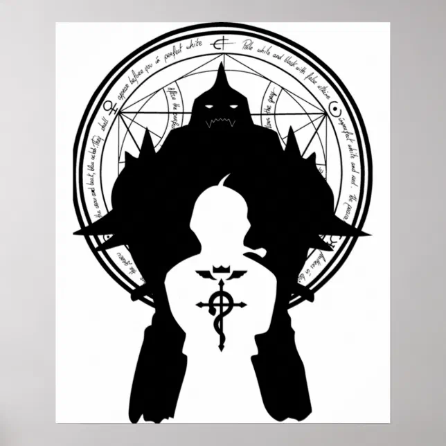 FM Alchemist Classic Fullmetal Family Essential a Poster | Zazzle