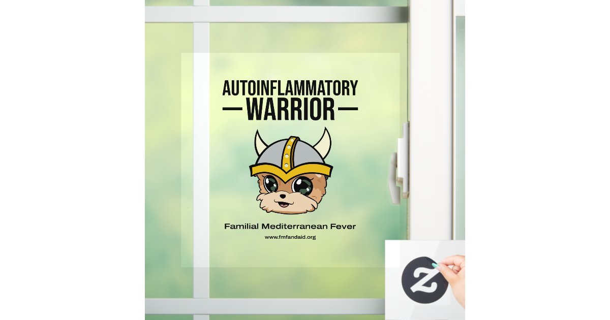 FMF Warrior Window Sticker | Zazzle