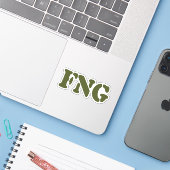 FNG STICKER | Zazzle