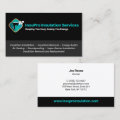 Foam Insulation Contractor Installer Business Card | Zazzle