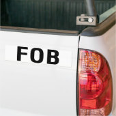 FOB Friend of Bill W Bumper Sticker | Zazzle