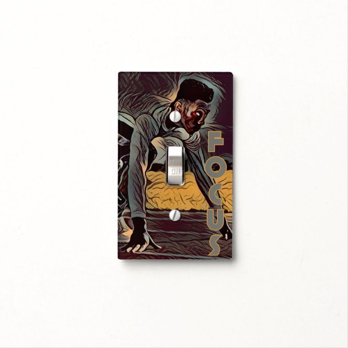 Focus African American Man Light Switch Cover | Zazzle.com
