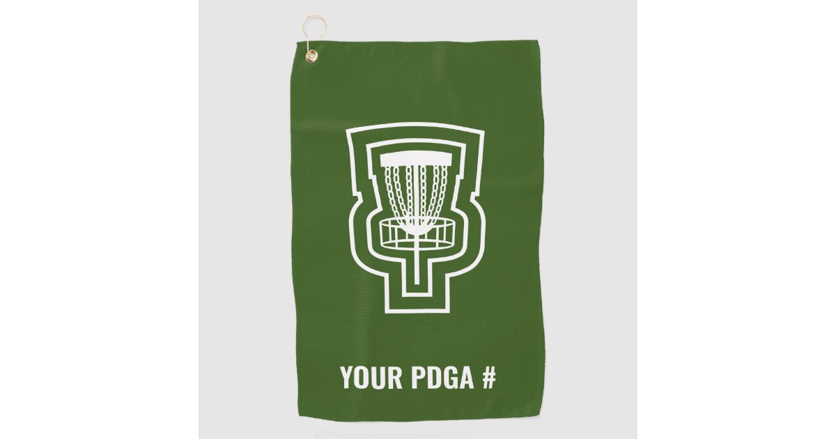 Focus Disc Golf Towel with PDGA # | Zazzle