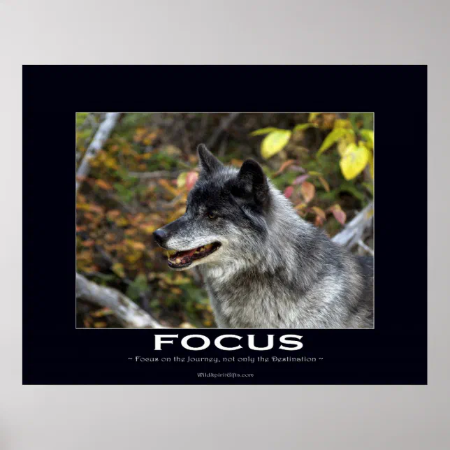 FOCUS Motivational Poster | Zazzle