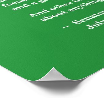 Focus on a good education, Wellstone 16x24 Poster | Zazzle