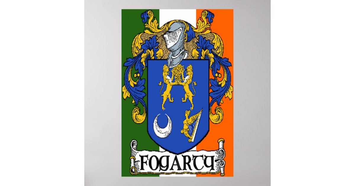 Fogarty Coat of Arms Print | Zazzle