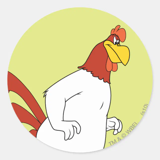 Foghorn Leghorn Classic Round Sticker | Zazzle
