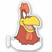 Foghorn Leghorn Closeup Sticker | Zazzle
