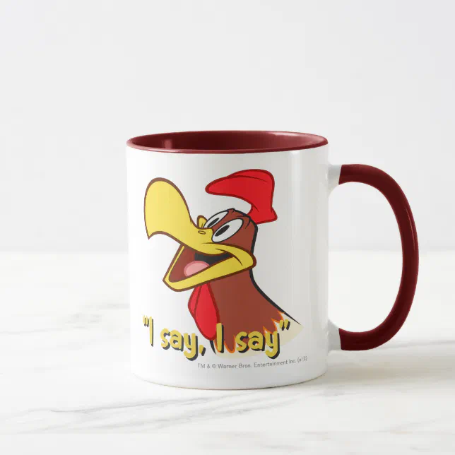 Foghorn Looking Up Mug | Zazzle