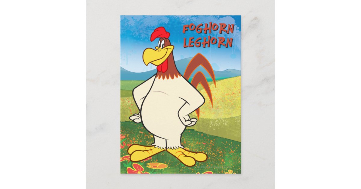 Foghorn Standing Postcard | Zazzle