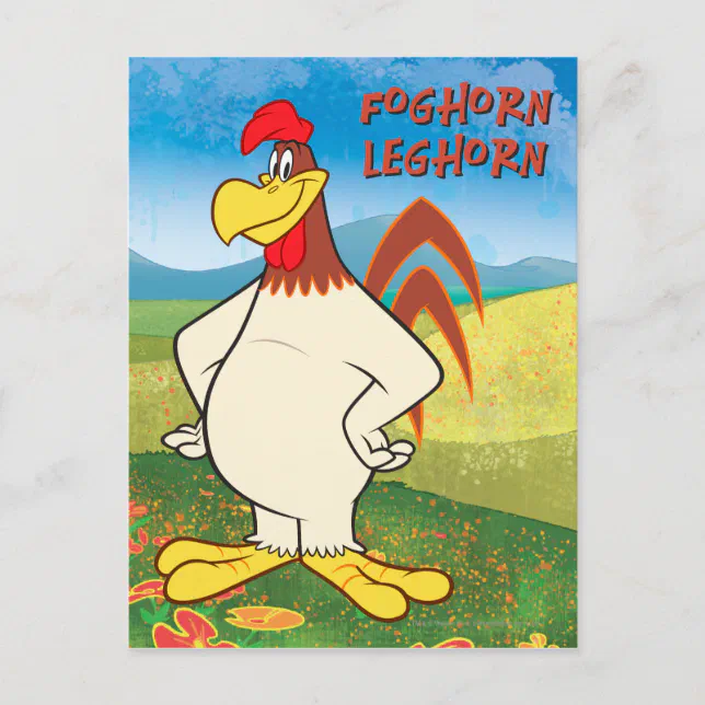 Foghorn Standing Postcard | Zazzle