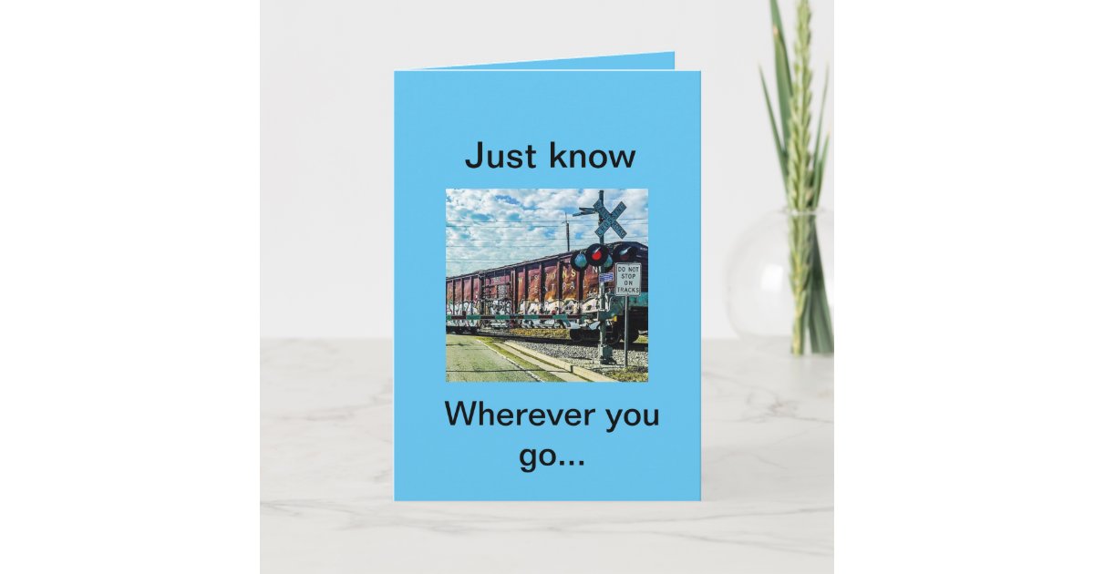 Folded Greeting Card- Have a Good Trip! Card | Zazzle