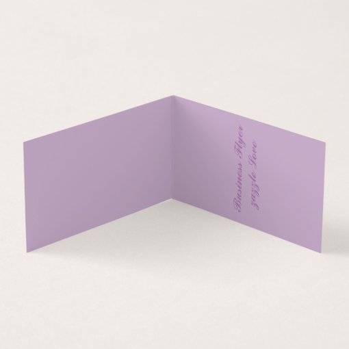 Folded Horizontal Book Business Card | Zazzle