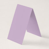 Folded Vertical Tent Business Card | Zazzle