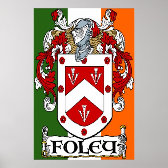 Foley Coat of Arms Print | Zazzle.com