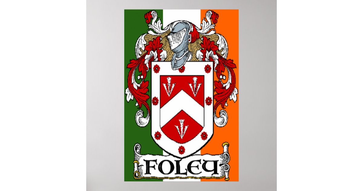 Foley Coat of Arms Print | Zazzle