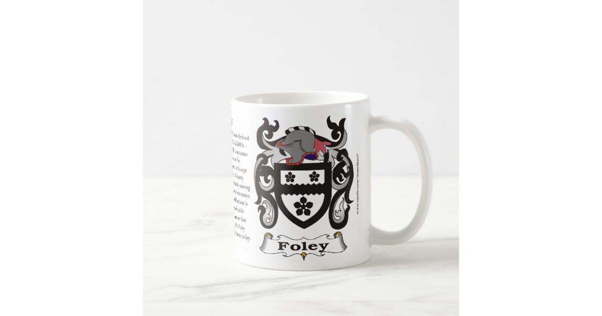 Foley Family Coat of Arms Mug | Zazzle