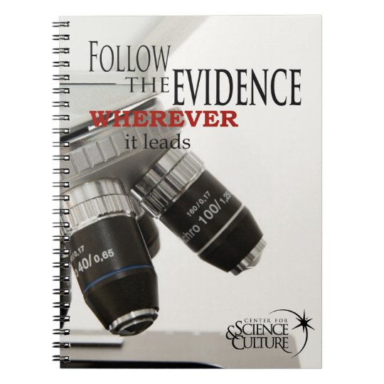 Follow the Evidence Notebook | Zazzle.com