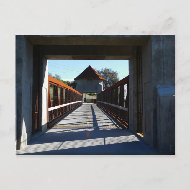 Folsom Icon: Johnny Cash Trail Bridge Postcard | Zazzle