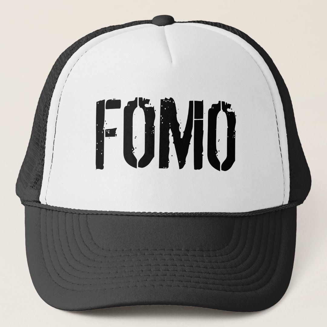 FOMO Trucker Hat | Zazzle