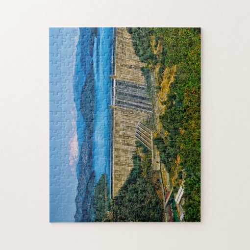 Fontana Falls North Carolina. Jigsaw Puzzle | Zazzle