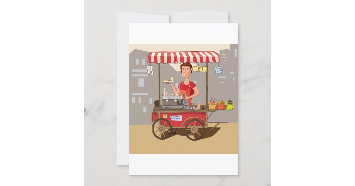 Food Cart Invitation | Zazzle