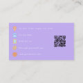 Food Catering QR Code Business Card | Zazzle