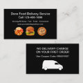 Food Delivery Courier Service Discount Card | Zazzle