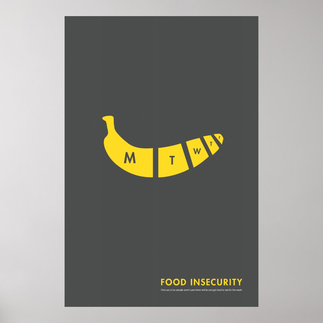 Food Insecurity Poster | Zazzle