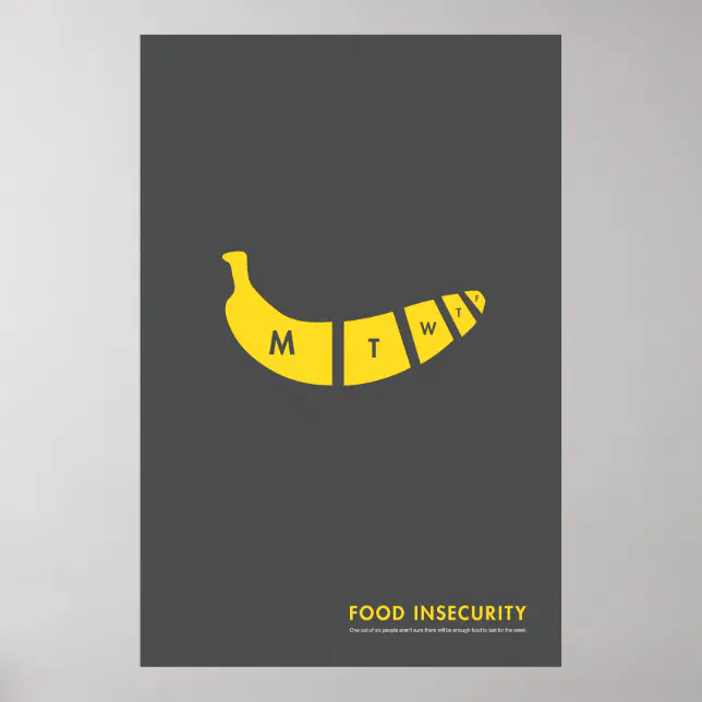 Food Insecurity Poster | Zazzle