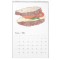 Food Inspired Calendars, Choose Year Calendar | Zazzle