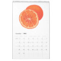 Food Inspired Calendars, Choose Year Calendar | Zazzle