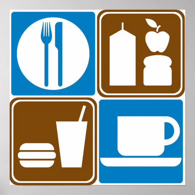 Food Services Highway Signs Collection | Zazzle