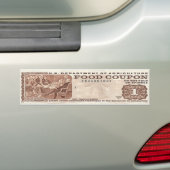Food Stamp Bumper Sticker | Zazzle