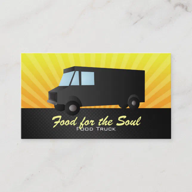 Food Truck Business Cards | Zazzle