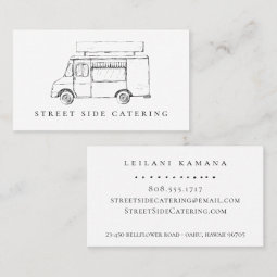 Food Truck Business Cards | Zazzle