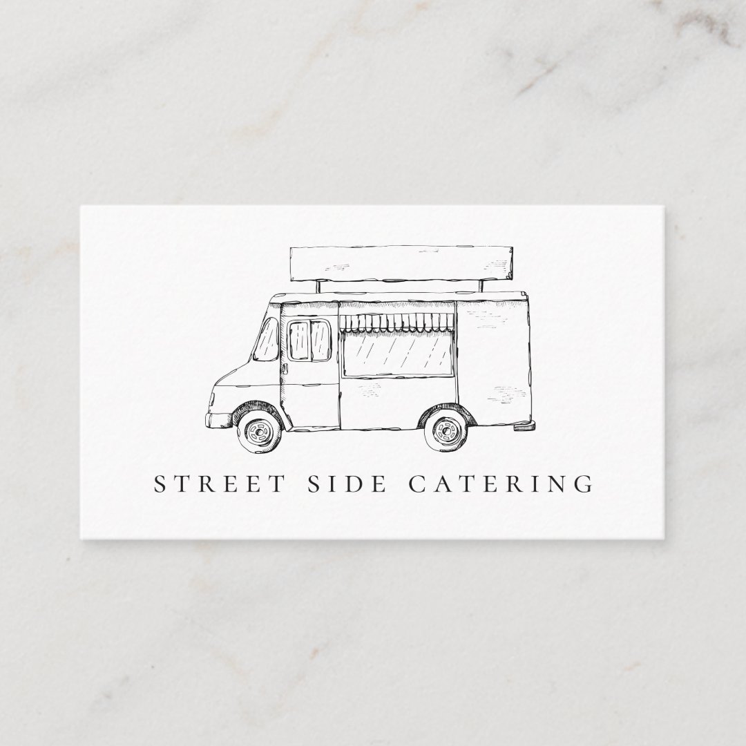 Food Truck Business Cards | Zazzle