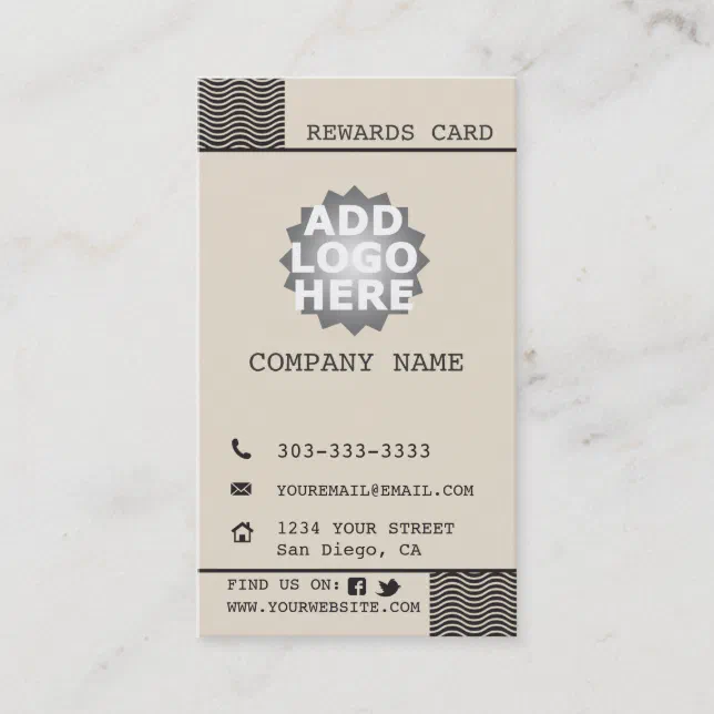 Food Truck Customer Reward Card | Zazzle