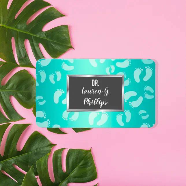 Foot Care Podiatrist Business Card | Zazzle