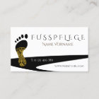 Reflexology Podology & Pedicure No1 Business Card | Zazzle.com