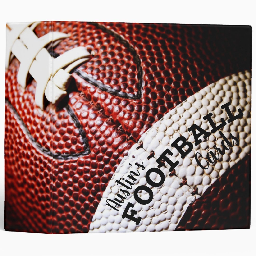 Football 3 Ring Binder | Zazzle