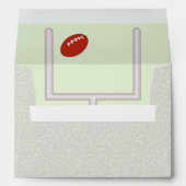Football A7 envelope customizable | Zazzle