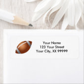 Football Address Labels | Zazzle