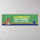 Football Baby Custom Baby Shower Banner Print | Zazzle